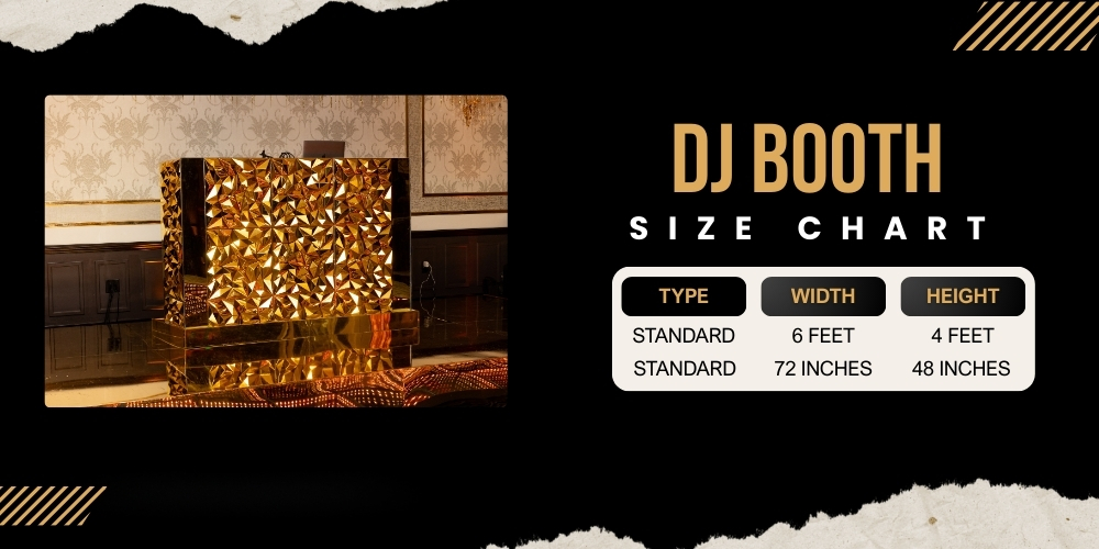 DJ Booth Size Guide: DJ Booth Measurements & Height